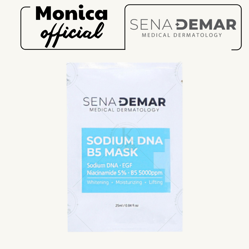 MẶT NẠ SENA DERMA SODIUM DNA B5 MASK CẤP ẨM DƯỠNG TRẮNG PHỤC HỒI ...