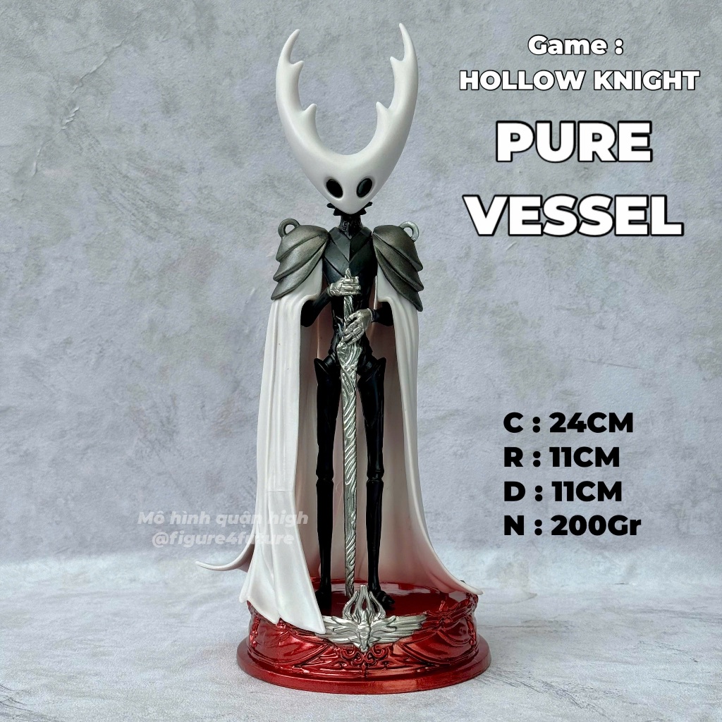 Mô hình Hollow Knight Pure Vessel cao 24cm - Pure Vessel trong game ...