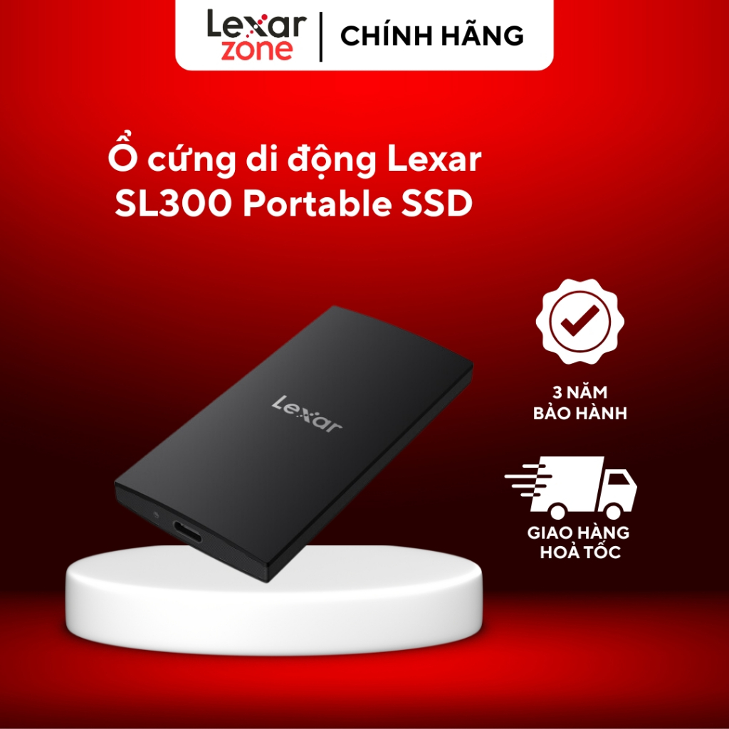 Ổ cứng di động SSD Lexar SL300 - 1TB/2TB - Chính Hãng | Shopee Việt Nam