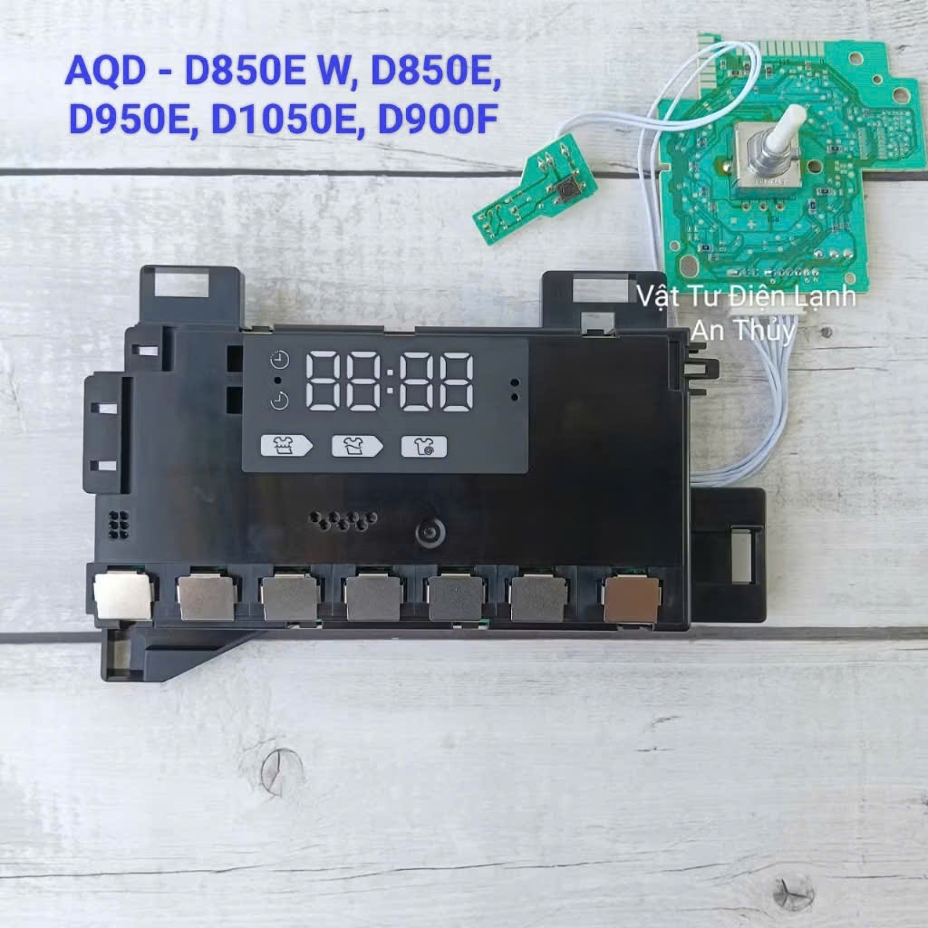 Bo mạch hiển thị máy giặt AQUA AQD - D850E W, D850E, D950E, D1050E ...