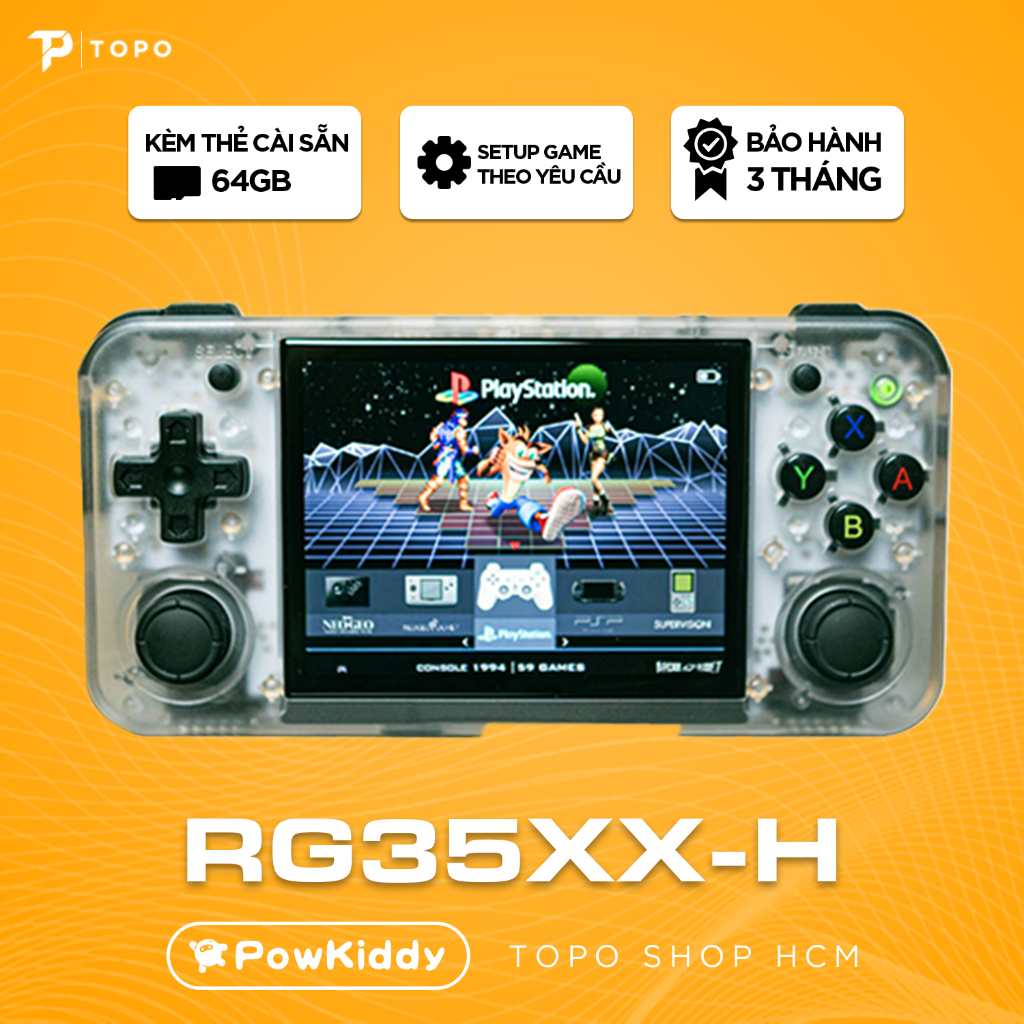 Anbernic RG35XX H - Máy chơi game cài sẵn HĐH MuOS 2025 và kho game hay ...