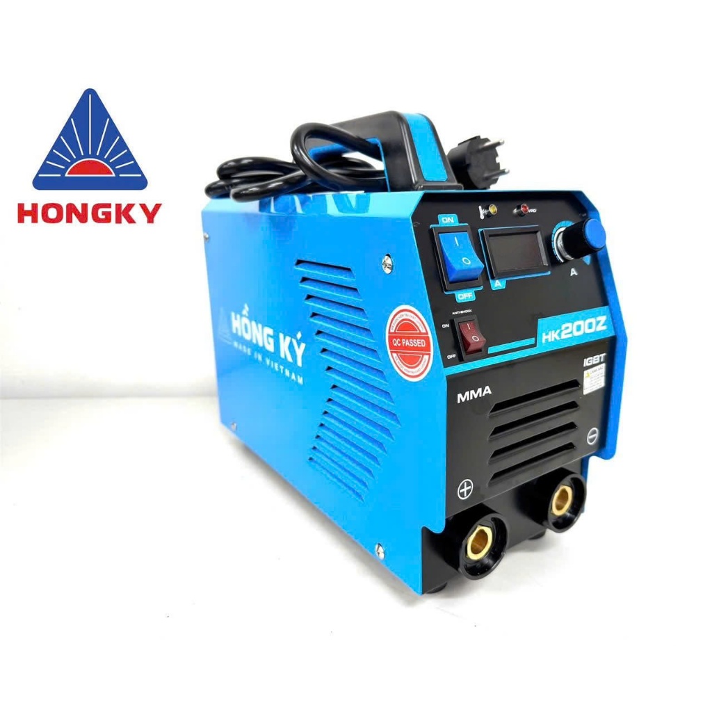 Máy hàn que điện tử Hồng Ký HK 200Z Có chống giật VRD - Bảo hành 18 ...