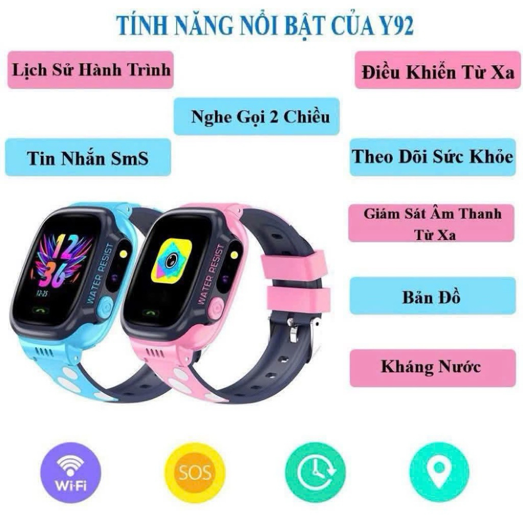 Đồng hồ định vị Y92 | Shopee Việt Nam