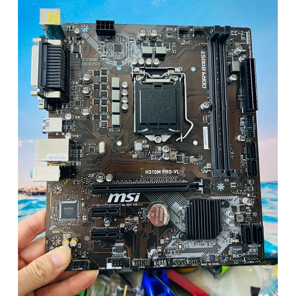 (sẵn giao ngay) Main MSI H310 B360 Cpu i3 8100 / G5400 Ram 8G ddr4 2666 kèm fan | Shopee Việt Nam