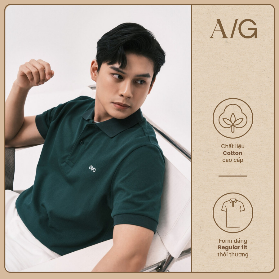 AG001 Áo Polo Americus Gosani Chất Liệu Cotton Cao Cấp Form Rộng Nhiều ...