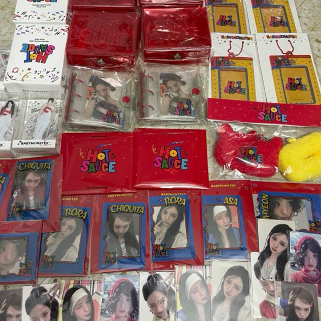 BABYMONSTER Digital Single HOT SAUCE MERCH OFFICIAL | Shopee Việt Nam