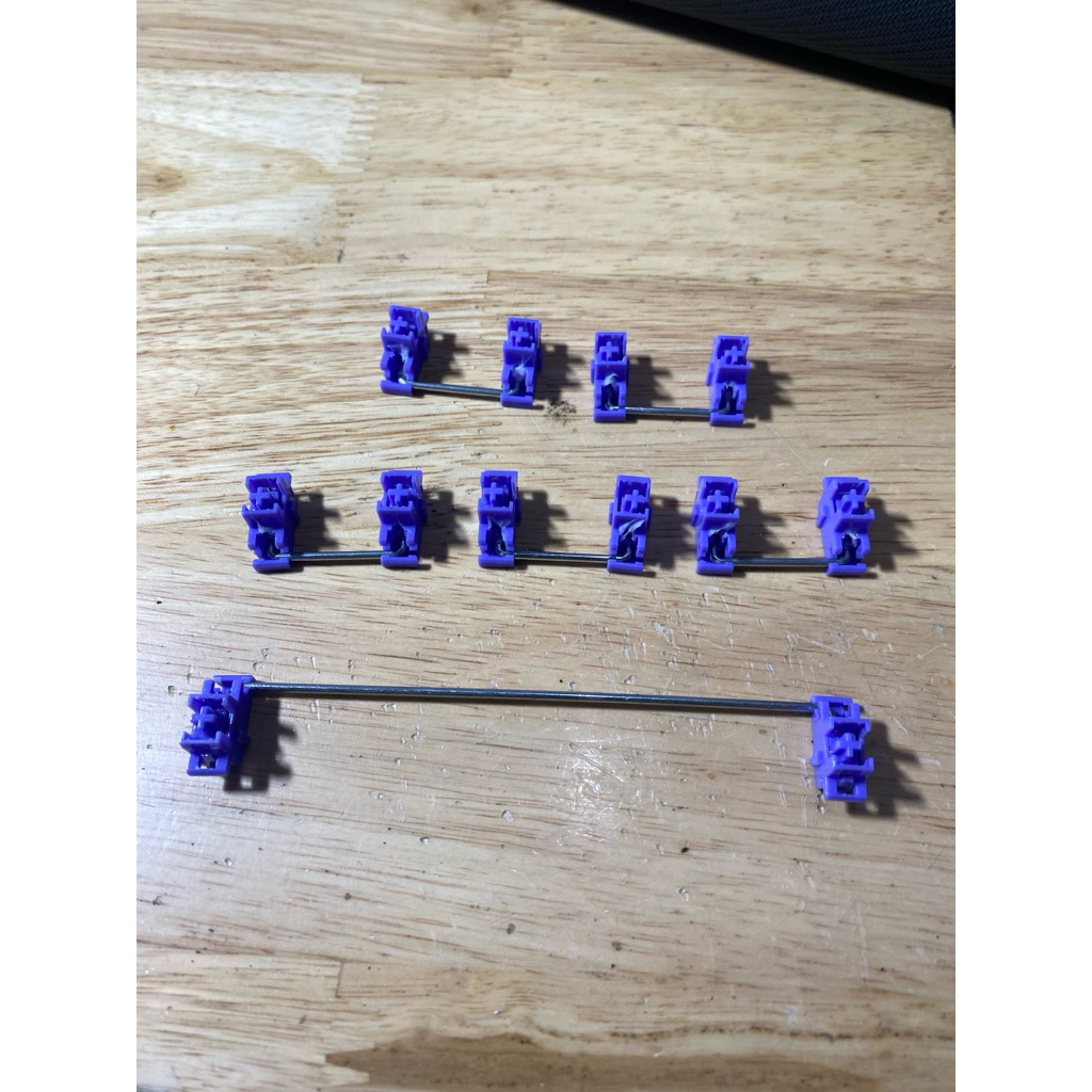 Bộ thanh cân bằng stab cho bàn phím cơ | Plate mount đã được Lube sẵn ...