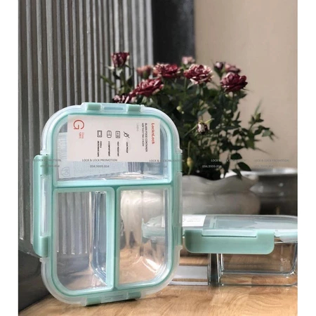 HỘP THỦY TINH Lock&Lock LLG458- Màu Mint | Shopee Việt Nam
