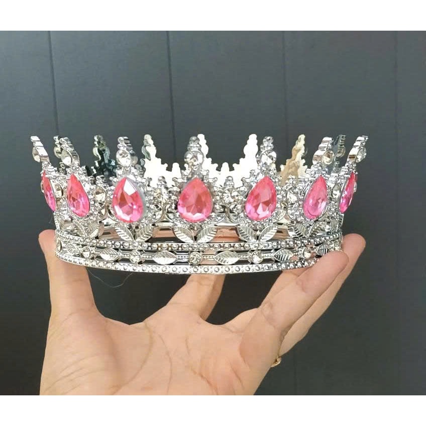 Vương miện màu đỏ, màu hồng, mầu trắng, mầu đen. vương miện trang trí ...