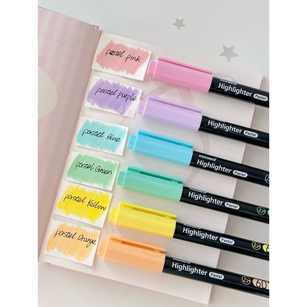 Highlight Monani Màu Sắc Pastel 6 Màu Cơ Bản | Shopee Việt Nam