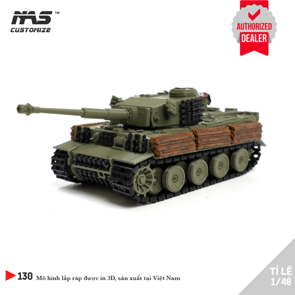 [NAS] Mô hình lắp ráp xe tank Đức Tiger OST 1/48, Mô hình quân sự xe ...