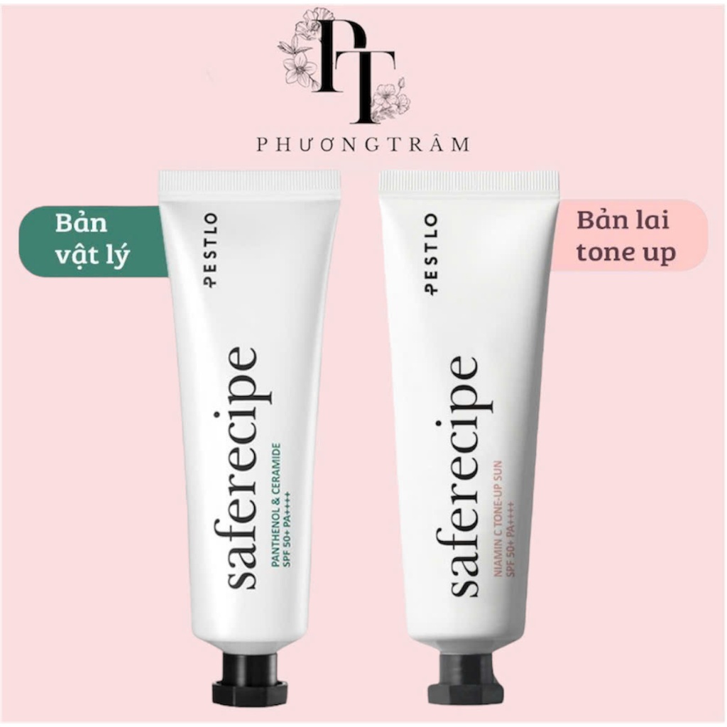 Kem chống nắng PESTLO SafeRecipe Panthenol & Ceramide / Niamin C Tone ...