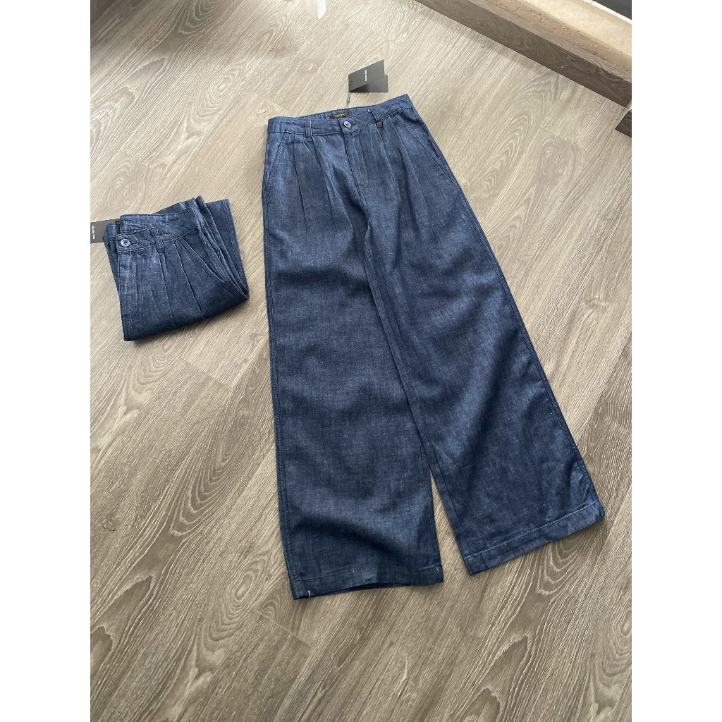 Quần jean pha linen Mas Duti | Shopee Việt Nam
