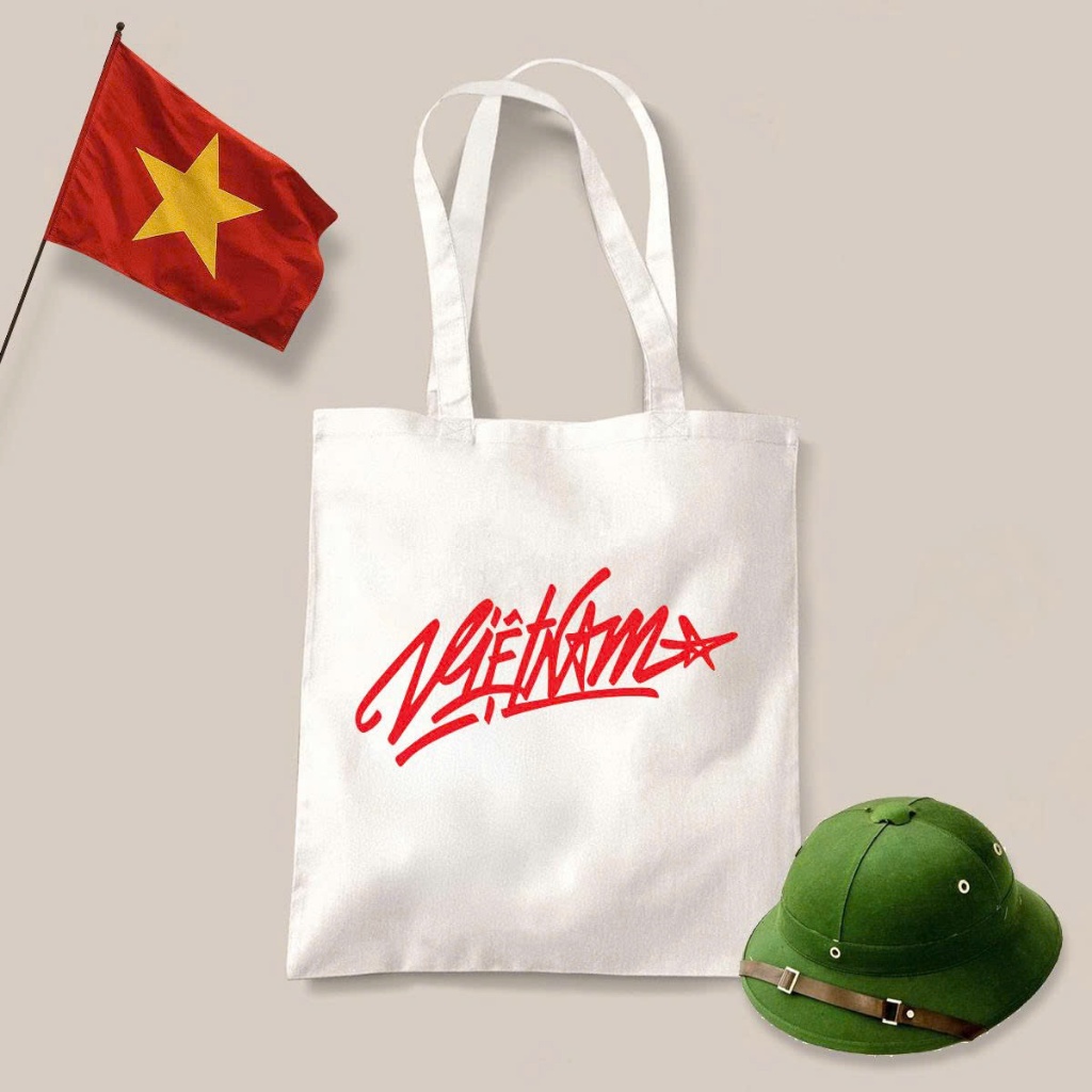 HỎA TỐC In túi canvas túi tote logo THEO YÊU CẦU chibi,hình ảnh sắc net ...