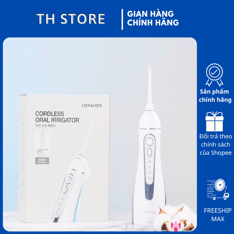 Máy Tăm Nước Lock&Lock ENR156BLU – Thiết Kế Hiện Đại, Làm Sạch Kẽ Răng ...