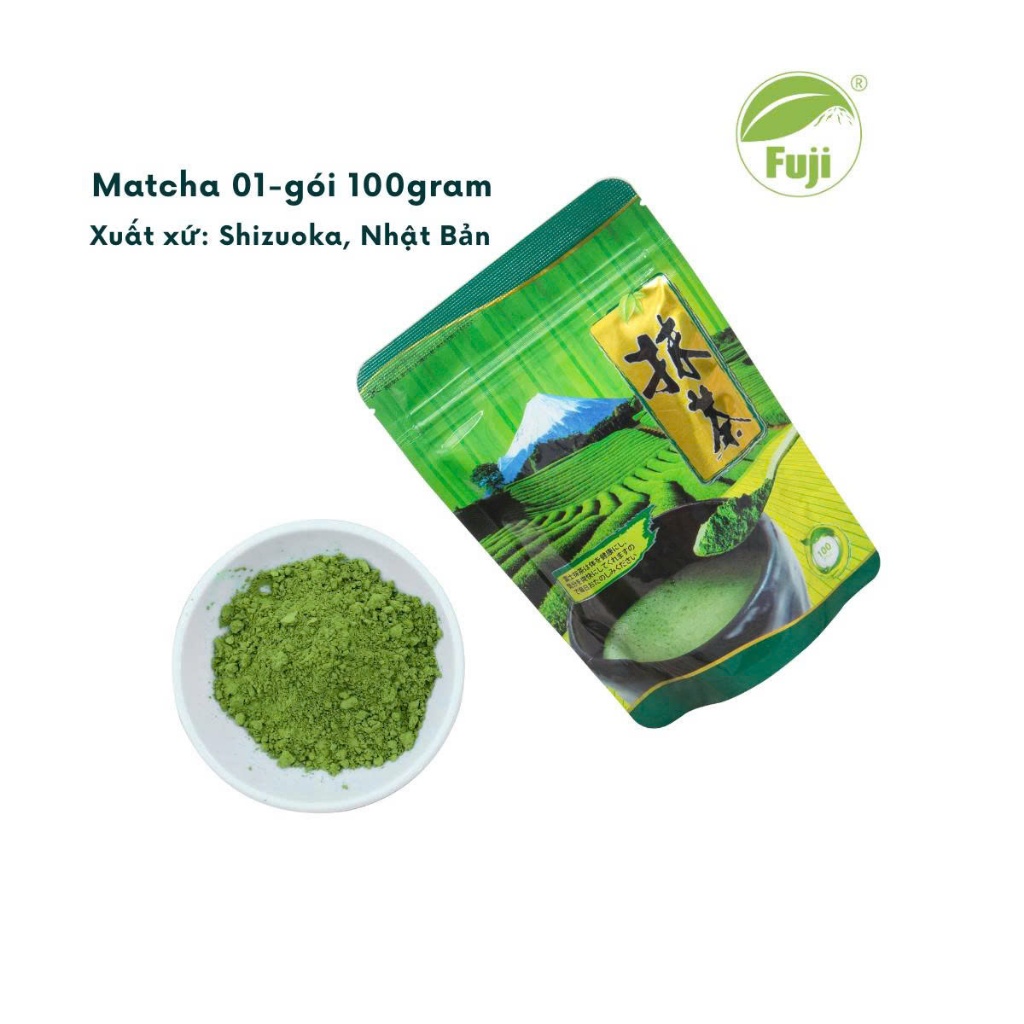 Bột matcha Nhật Bản Fuji 01 (Gói 100gr) - Hàng chính hãng | Shopee Việt Nam