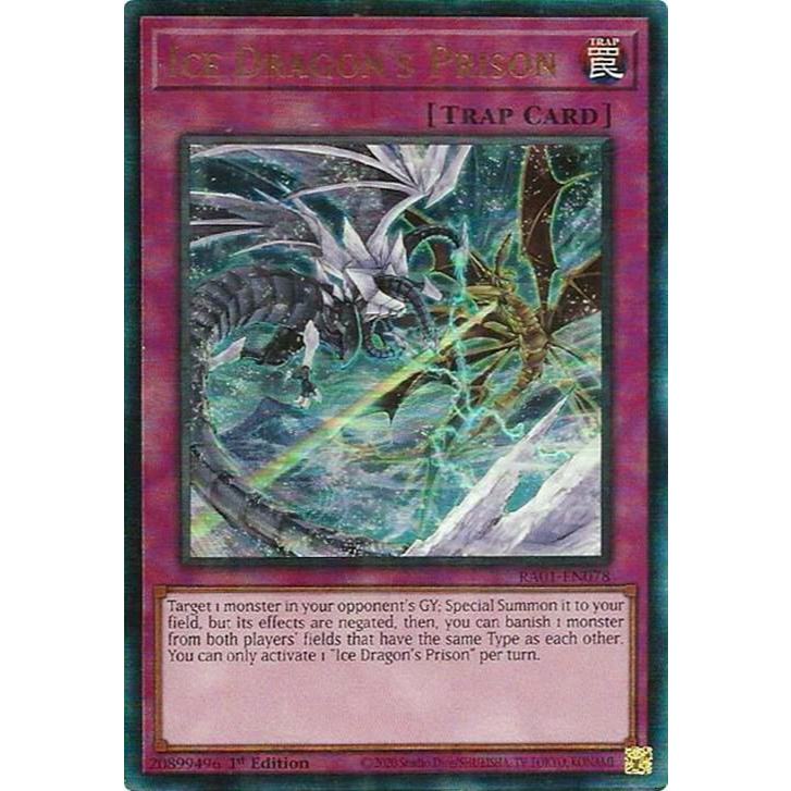 [ Bài Yugioh Chính Hãng ] Ice Dragon's Prison (PUR) - 25th Anniversary ...
