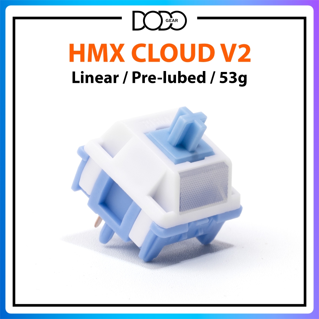 Switch HMX Cloud V2 5 PIN Linear 53g công tắc bàn phím Switch HMX Cloud ...