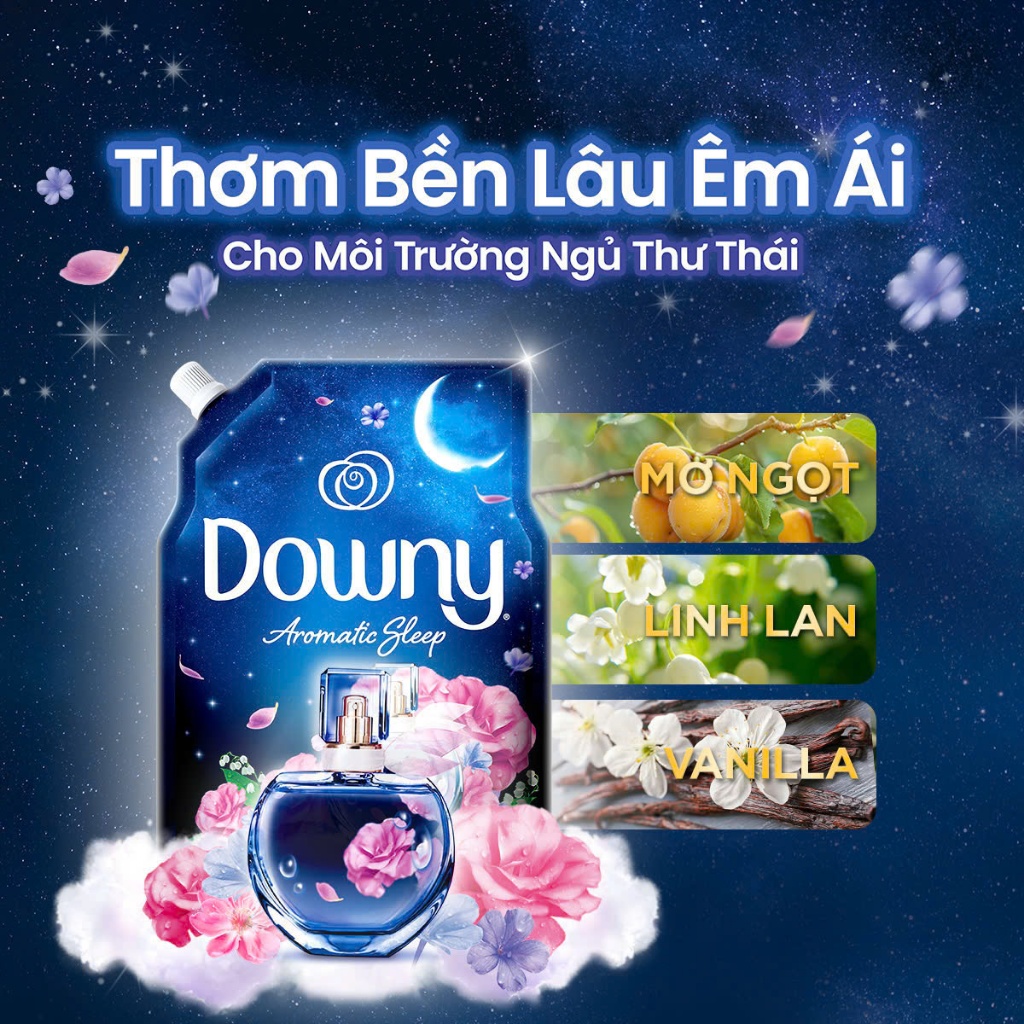 [Deal Độc Quyền] Nước Xả Vải DOWNY Phiên Bản Thái Lan Mới Giấc Ngủ Thư Thái Túi 1L | Shopee Việt Nam