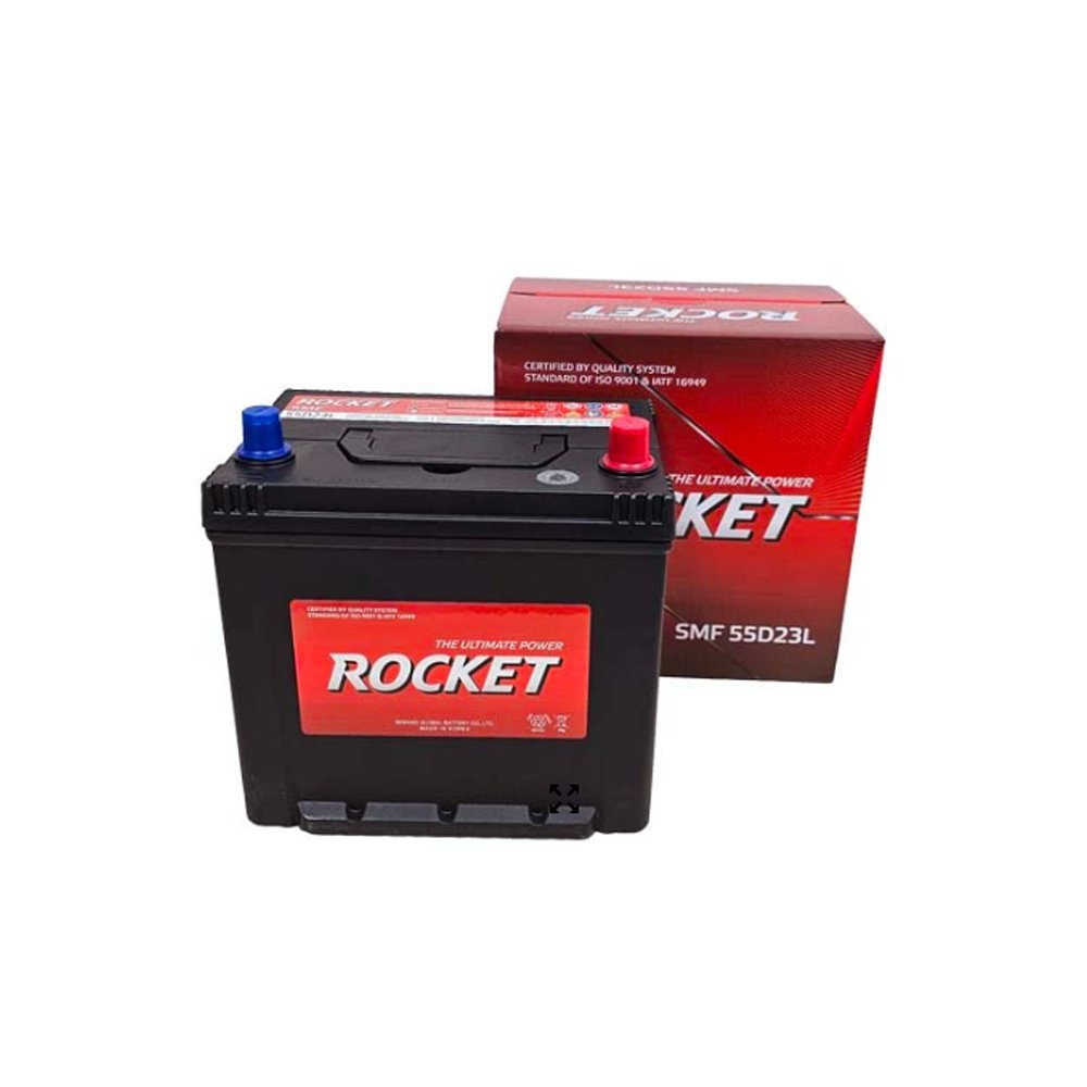 Bình Ắc Quy Ắc 12V-60Ah, Quy ROCKET SMF 55D23L/R | Shopee Việt Nam