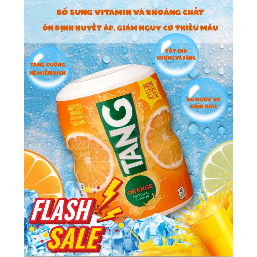 Bột cam TANG hàng Mỹ 566g | Shopee Việt Nam