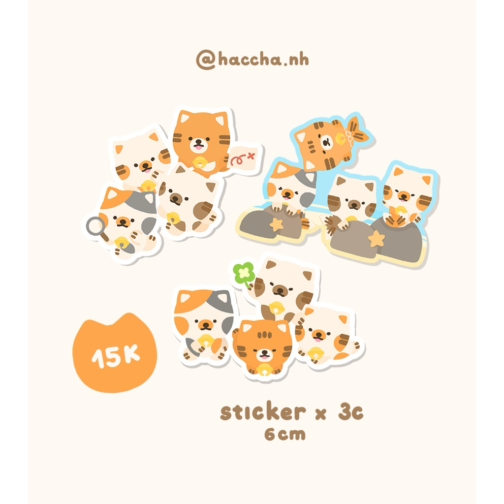 Sticker pack Lúc-lắc | haccha.nh | Shopee Việt Nam