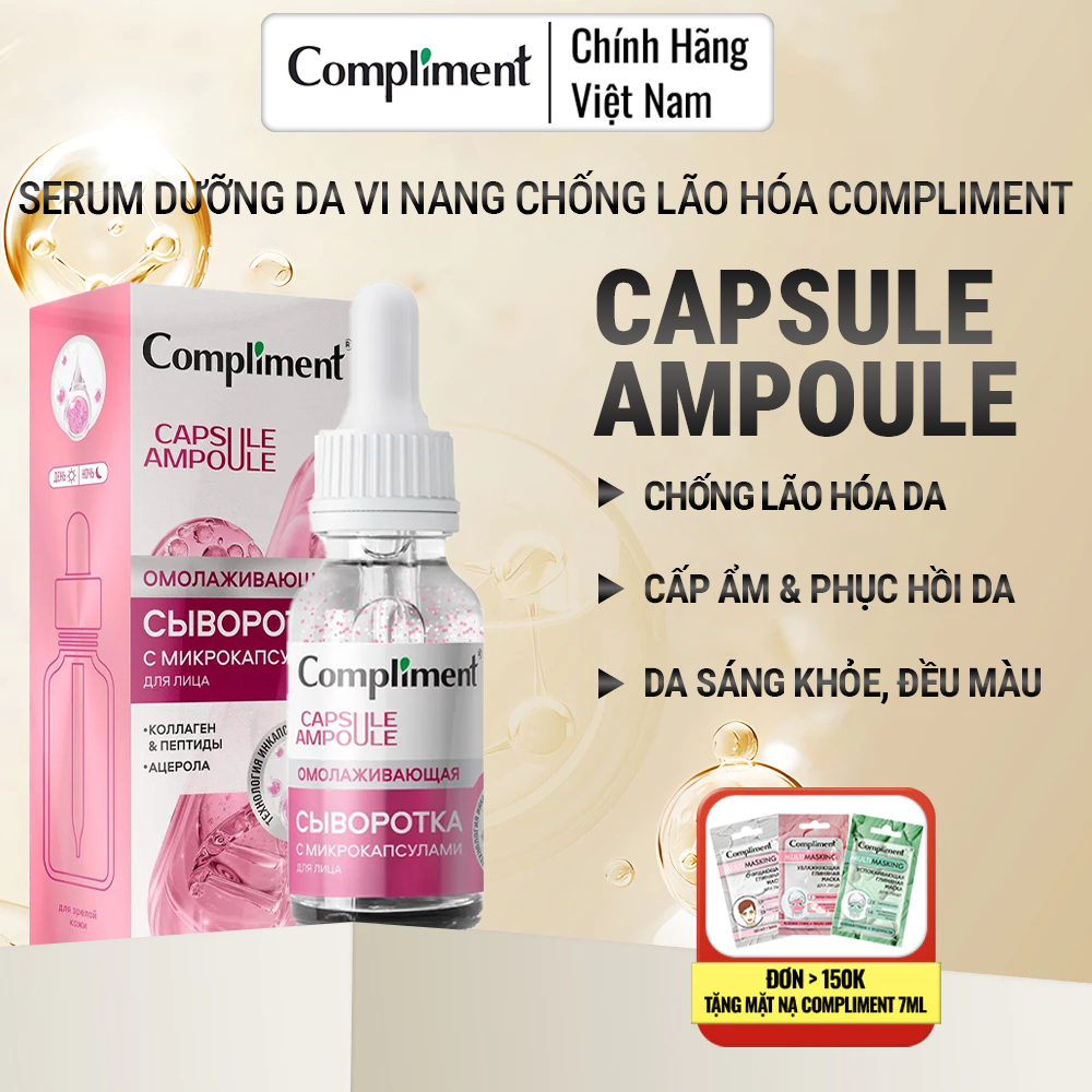 Serum Dưỡng Da Vi Nang Compliment Capsule Ampoule Cấp Ẩm Làm Sáng Da ...