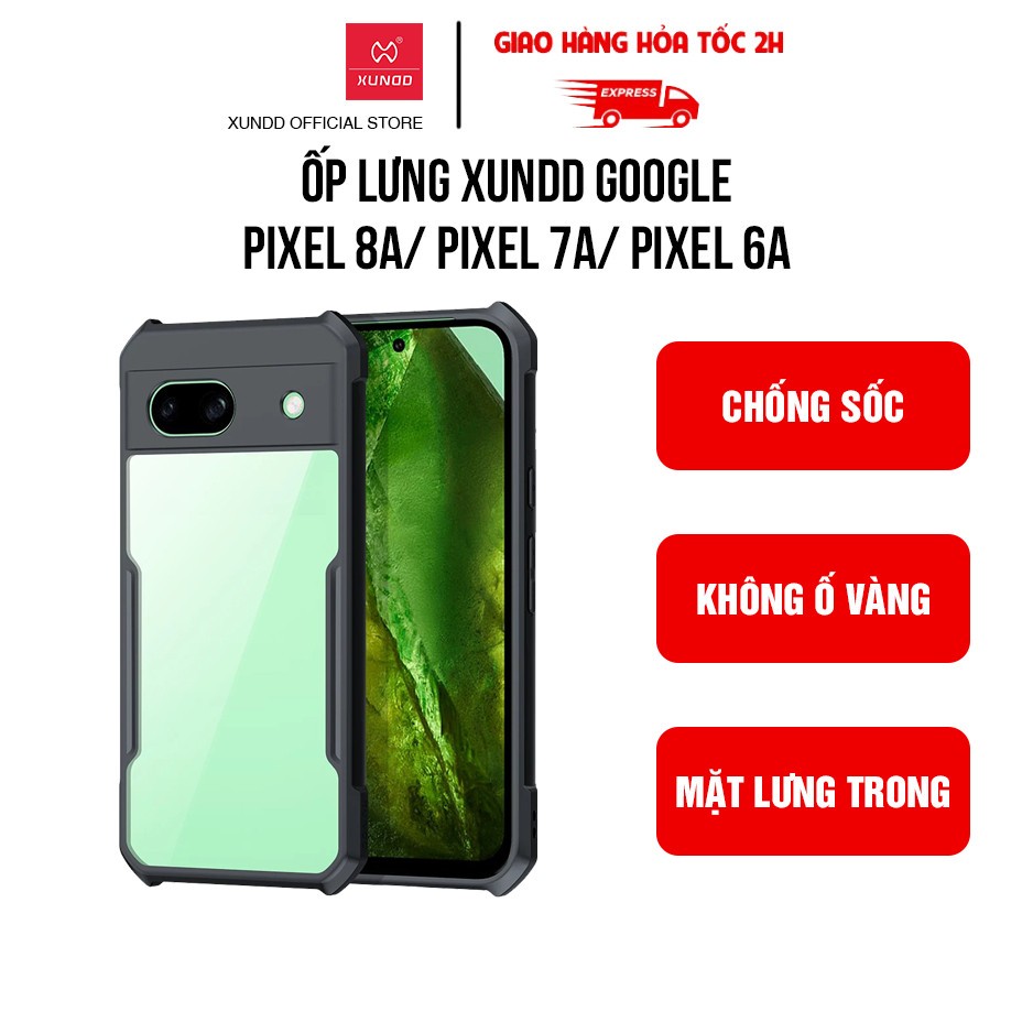 ỐP LƯNG XUNDD CHỐNG SỐC CAO CẤP Google Pixel 9 Pro / 9 / 8 Pro / 8 / 7 ...