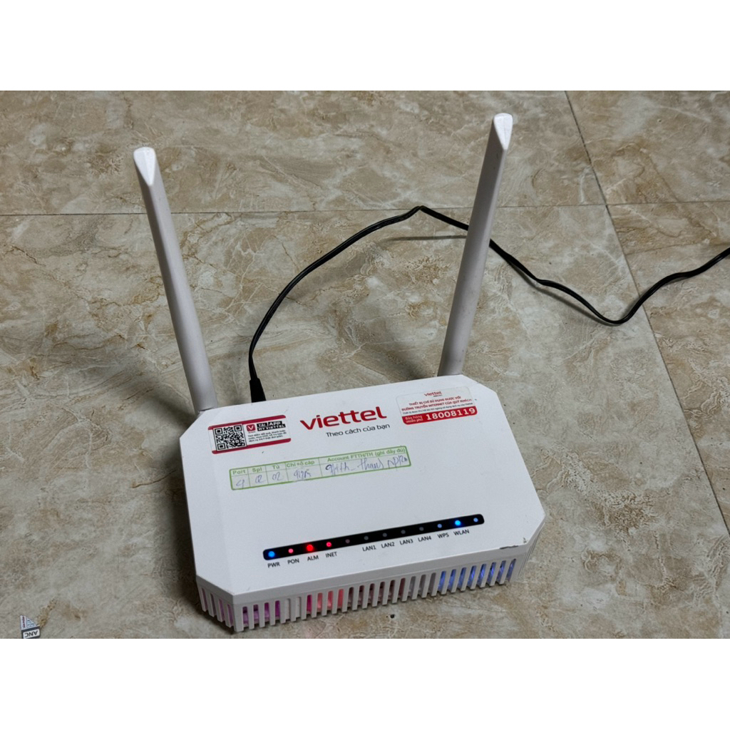 (Hàng cũ) Modem wifi 6 Viettel vGP-42X6V1 3000mbps | Shopee Việt Nam