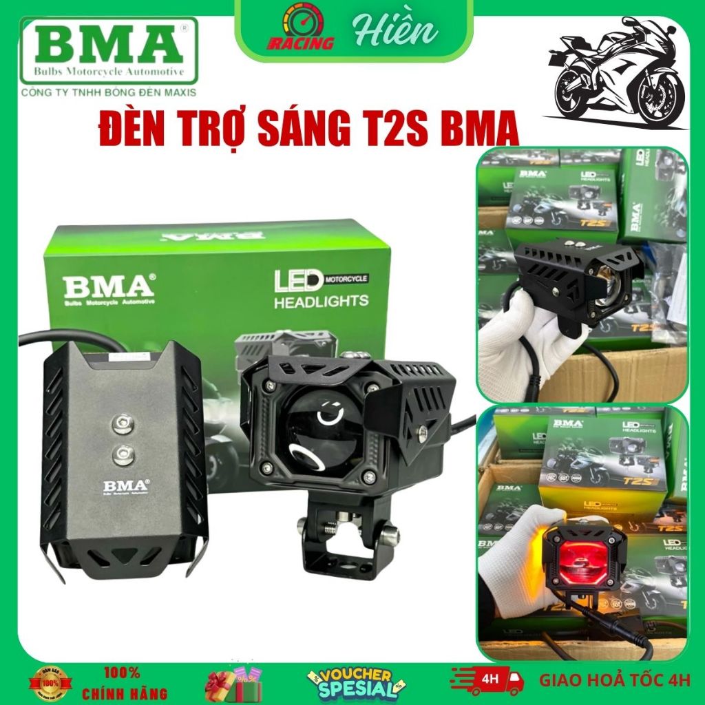 Đèn Trợ Sáng LED T2S BMA – Công Suất 50W, Chống Nước IP68, Sáng Trắng ...