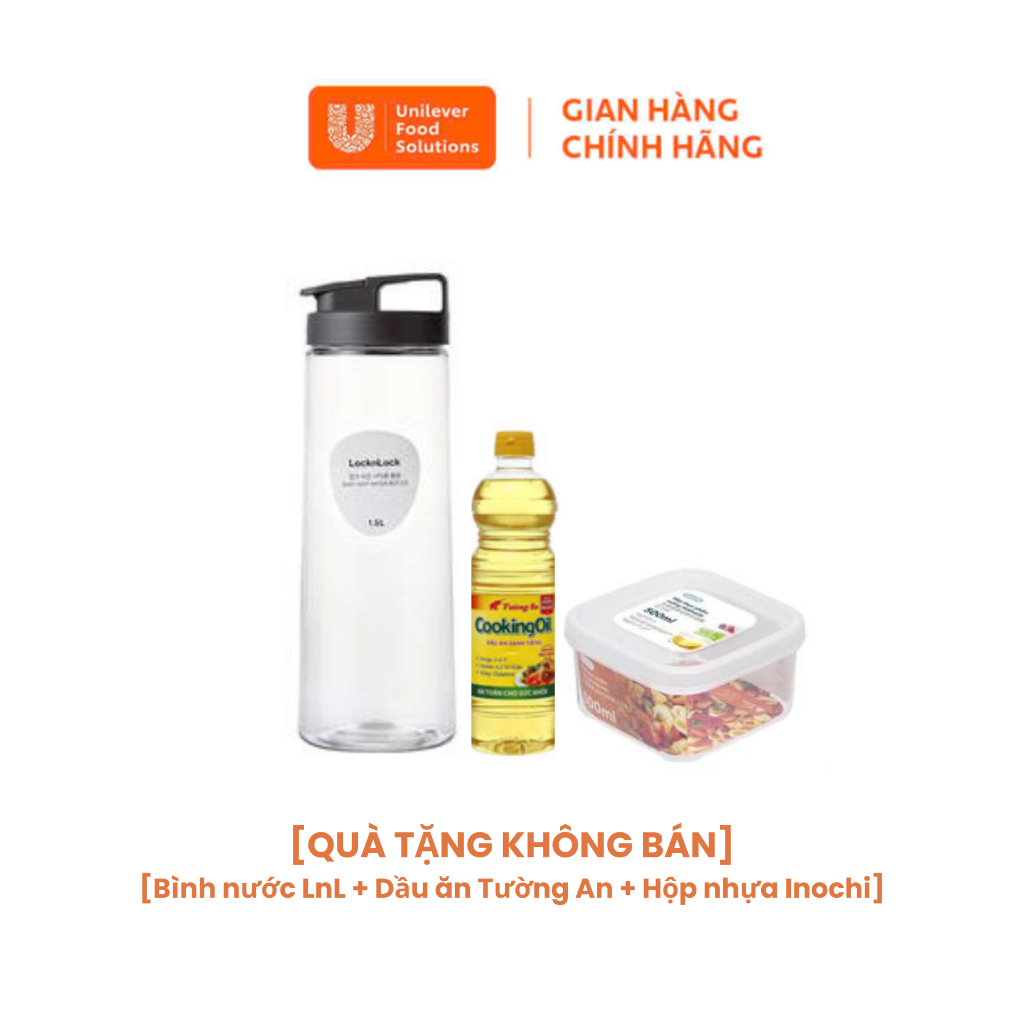 [QUÀ TẶNG KHÔNG BÁN] Combo Bình nước LnL + Dầu Ăn Tường An + Hộp nhựa ...