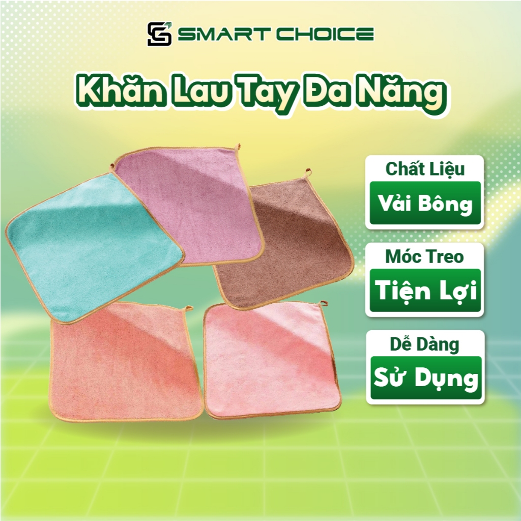 Khăn Tay Lau Bếp Treo Tường SMARTCHOICE SCG-PK051, Khăn Lau Tay Lau Bát ...