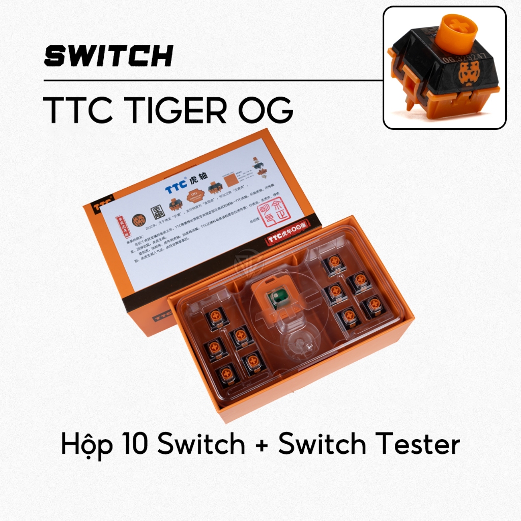 Hộp 10 Switch TTC TIGER OG phiên bản giới hạn | Shopee Việt Nam