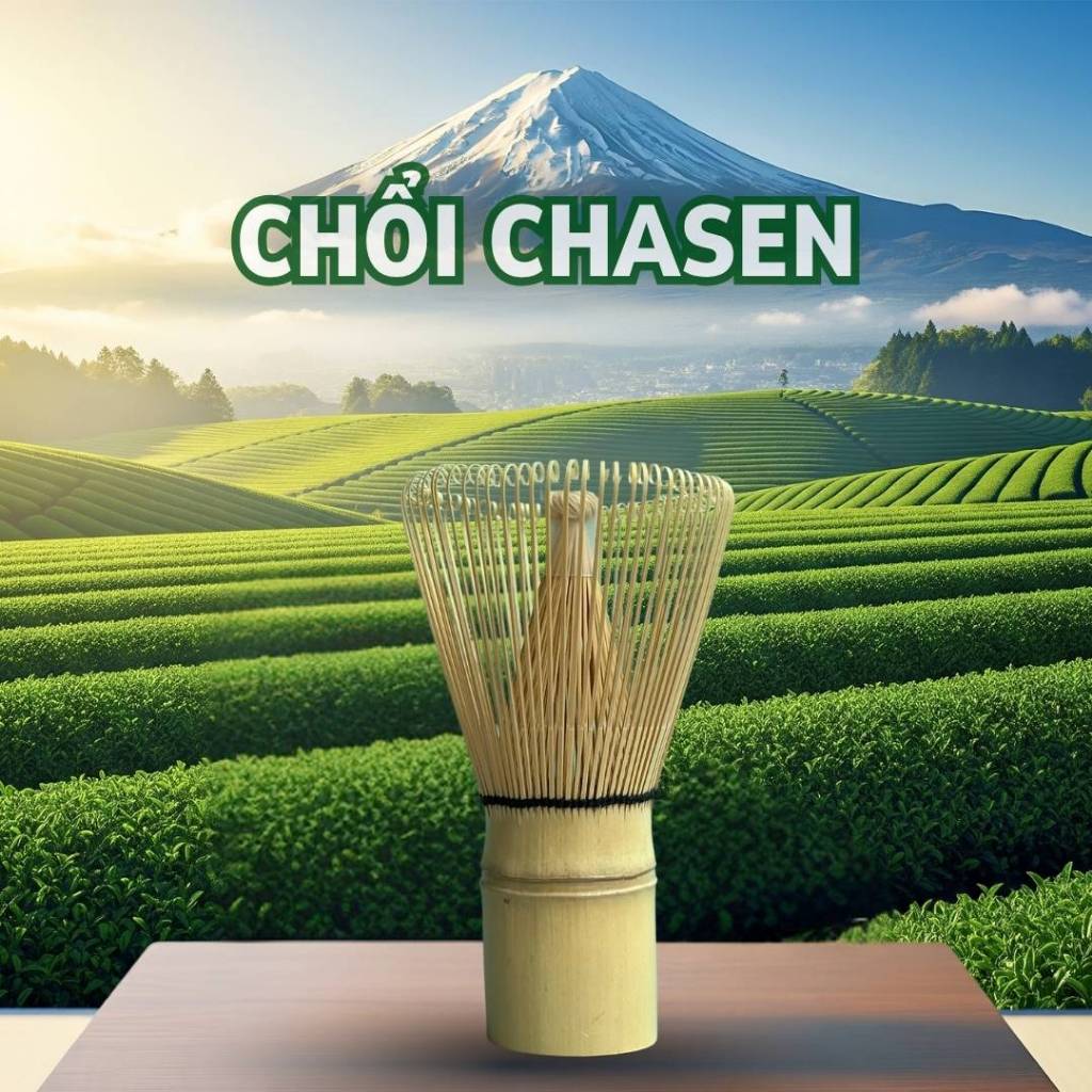 Chổi Chasen đánh Matcha cao cấp Maschashop -100 chân Dùng trong Pha Chế, Trà Đạo | Shopee Việt Nam