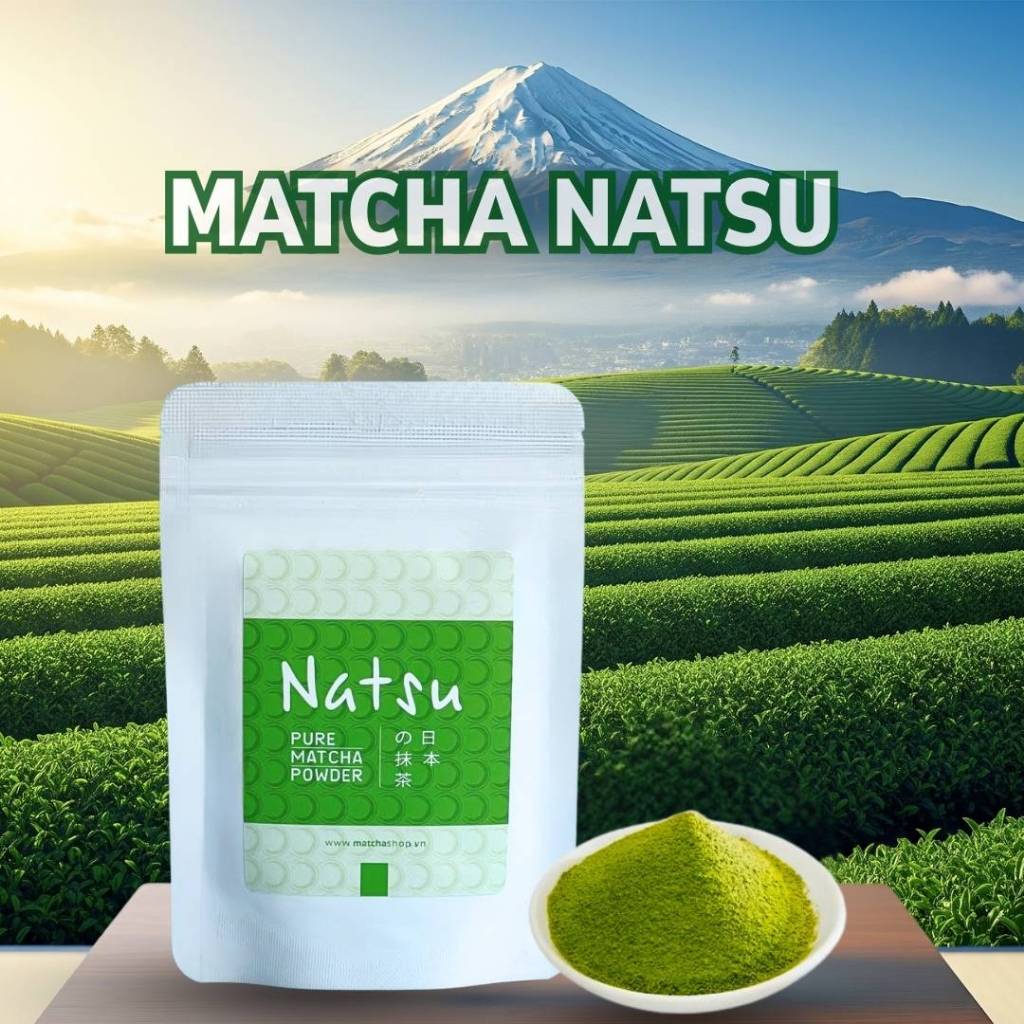 Bột Matcha Natsu Nhập Khẩu Nhật Bản Gói Nhỏ | Shopee Việt Nam