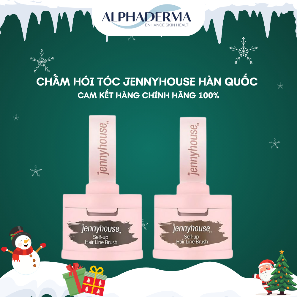 [HÀNG NHẬP KHẨU] Phấn Chấm Hói Tóc Jennyhouse Self-Up Hairline Brush 4g ...