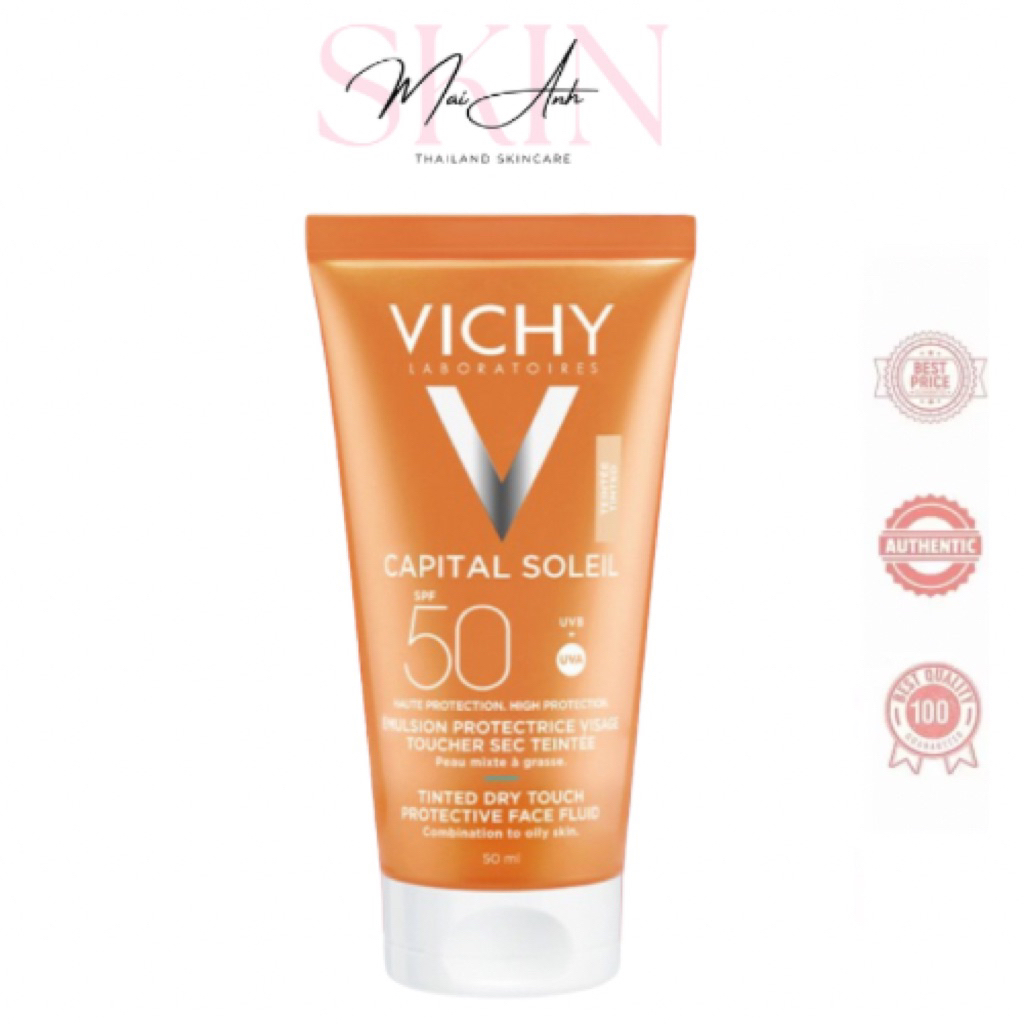 [Chính Hãng] Kem Chống Nắng Vichy Ideal Soleil Dry Touch SPF50 Cho Da ...