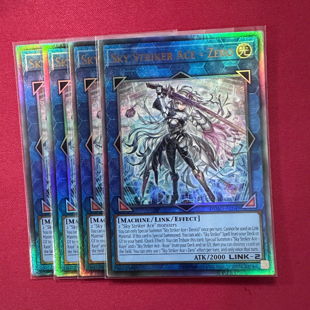 [Thẻ Bài Yugioh Chính Hãng] Sky Striker Ace = Zero | Shopee Việt Nam