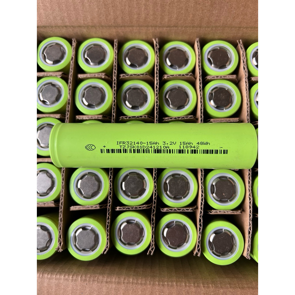 Cell 32140 15AH 3.2V 3C ( JSK ) XANH LÁ ( kèm khung ) | Shopee Việt Nam