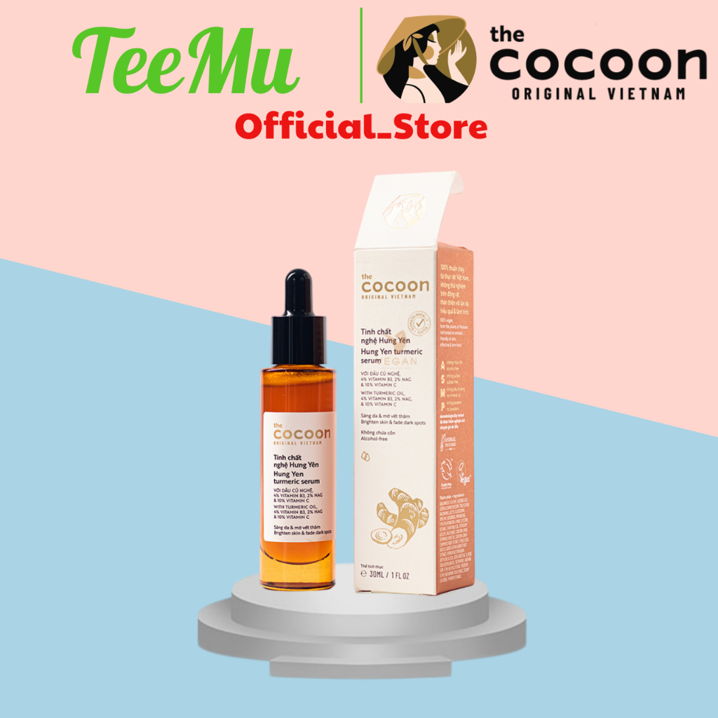 Tinh Chất Nghệ Hưng Yên Cocoon C10 Turmeric Serum Sáng Da & Mờ Vết Thâm ...