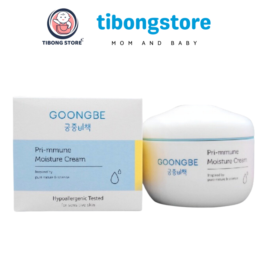 [Chính Hãng] Dưỡng Ẩm, Nẻ GOONGBE Primmune Deep/ Moisture Cream/ Lotion/ Barrie, Cho Bé &Da Nhạy ...