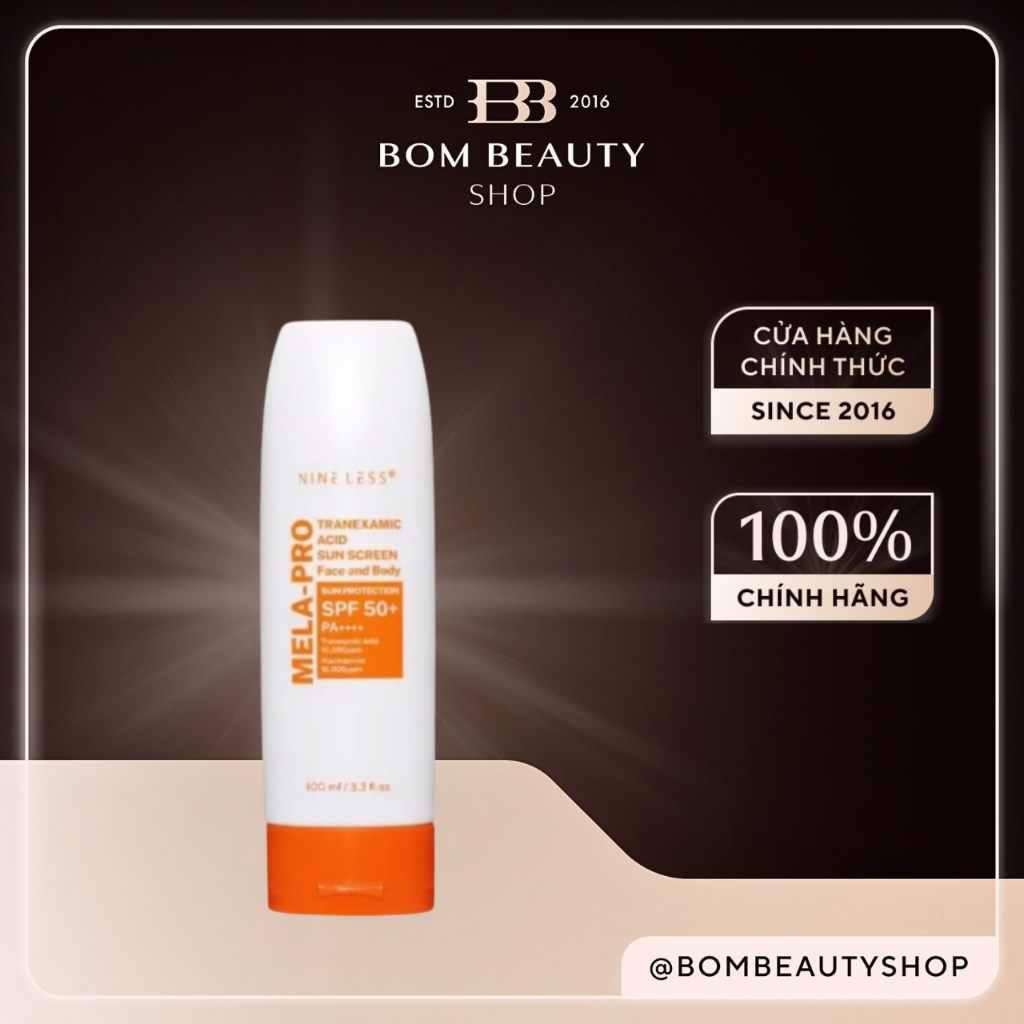 Kem chống nắng toàn thân Nine Less Mela-Pro Tranexamic Acid Sun Screen ...