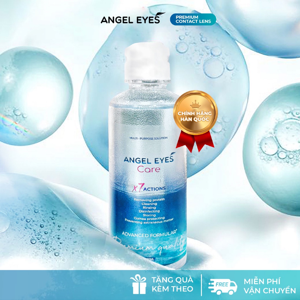 [GIÁ TỐT] Nước ngâm lens Angel Eyes Care & Dream Eye & Eye Plus Multi ...
