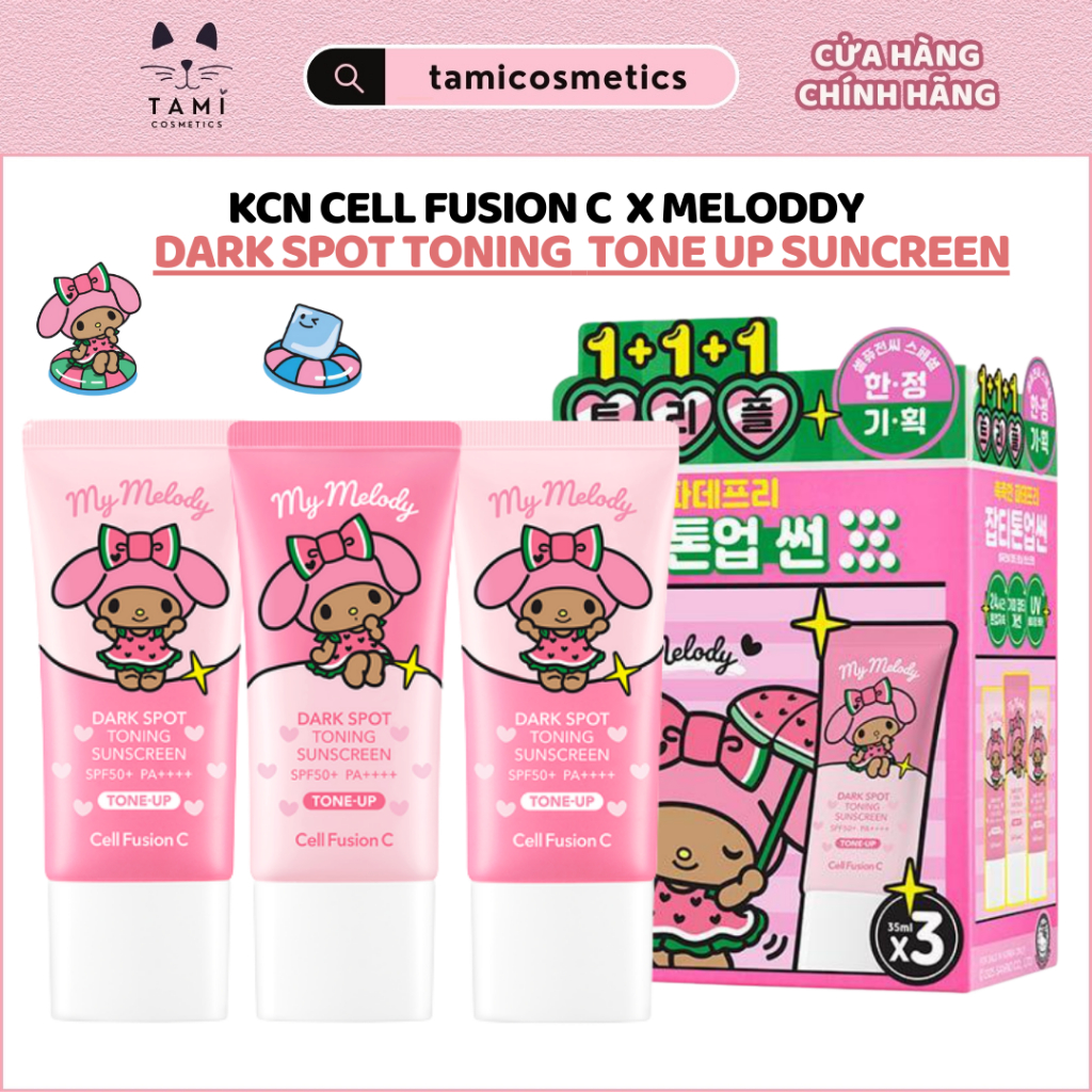 ( LIMITED - MELODY ) Kem chống nắng Cell Fusion C Sunscreen SPF50+ PA ...