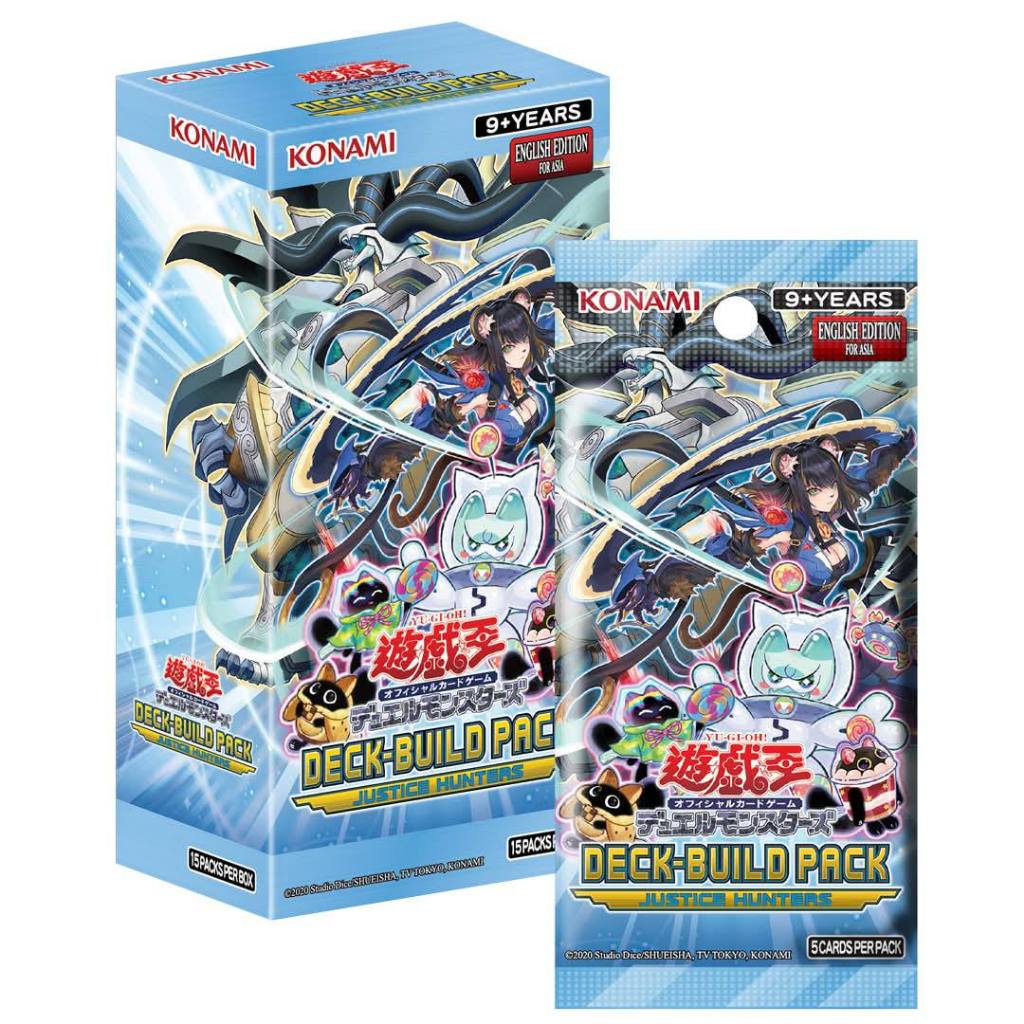 [HÀNG CÓ SẴN] Sản phẩm Asian English(AE) Yugioh! Deck-Build Pack: Justice Hunters Box (DBJH) AE ...