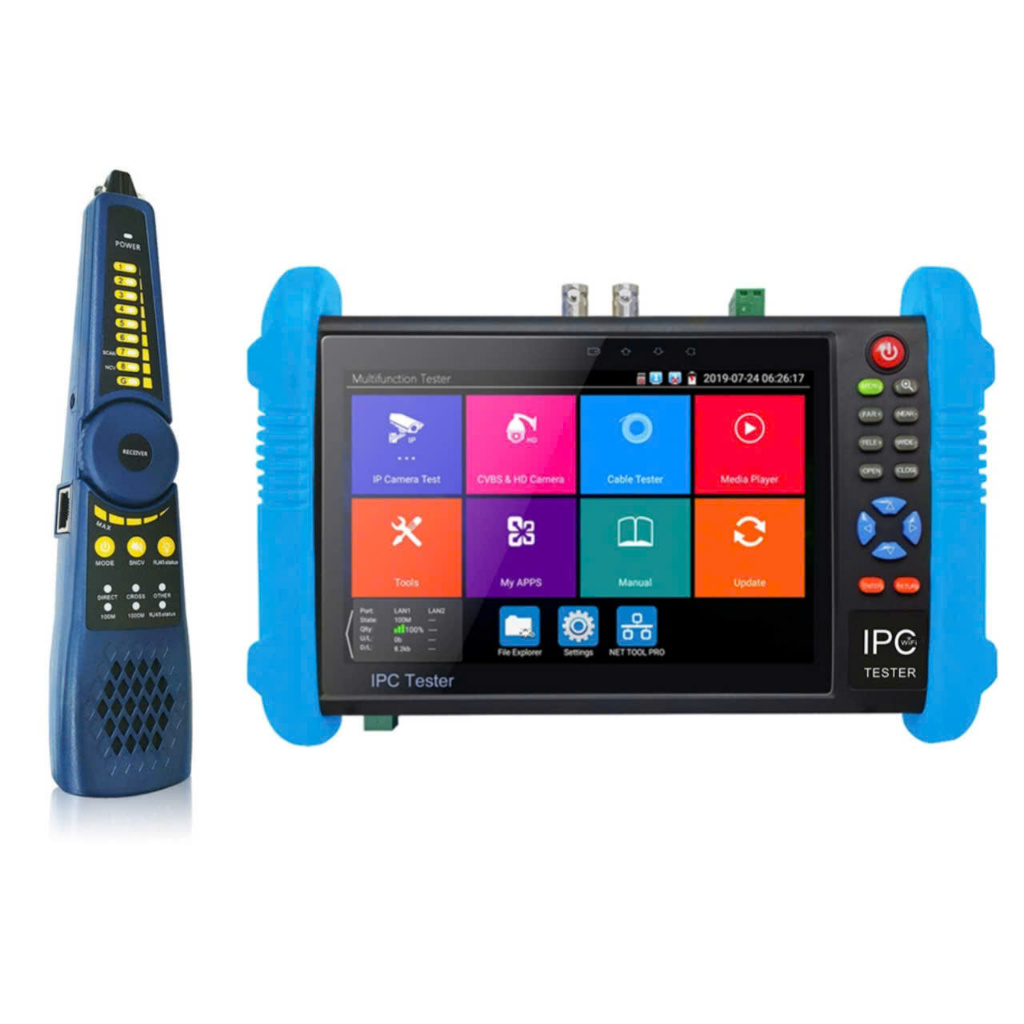 Máy test camera cảm ứng 7″ IP/AHD/TVI/CVI 8.0MP PoE 90W HDMI input ...