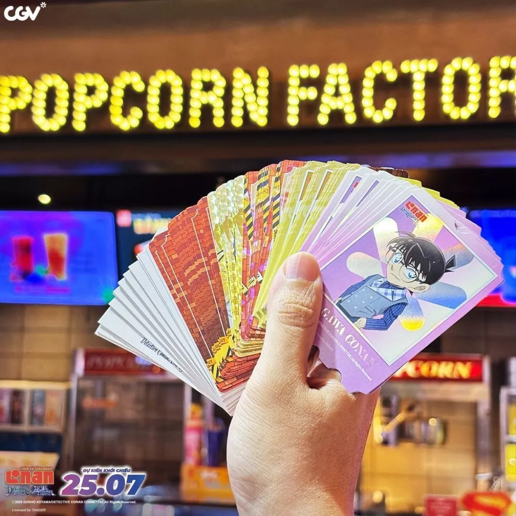 Card conan movie 28 bản CGV | Shopee Việt Nam