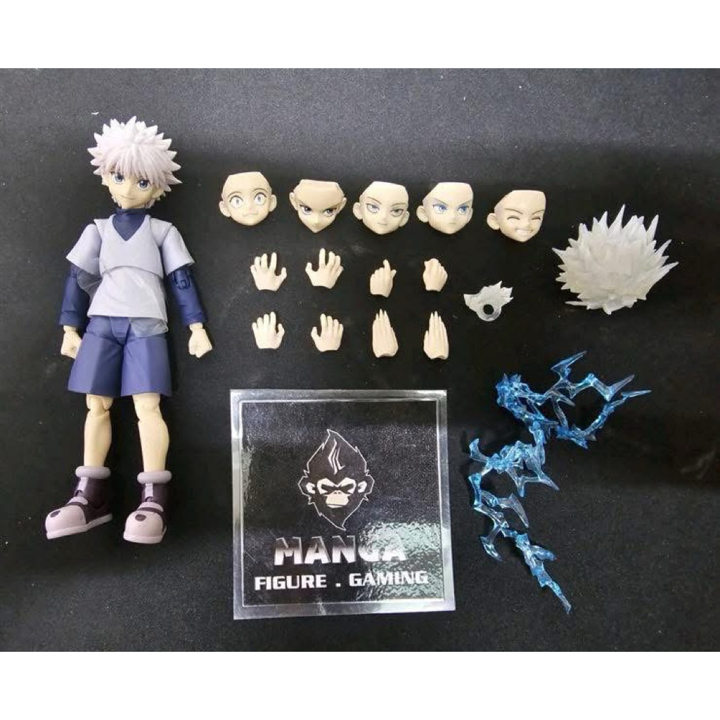 [ HUNTER X HUNTER ] SHF KILLUA 2ND full phụ kiện nobox - mô hình chính ...
