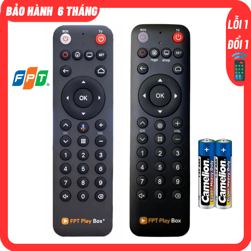 Điều Khiển FPT Giọng Nói Kèm Pin, Remote FPT Play Box hàng tốt ...