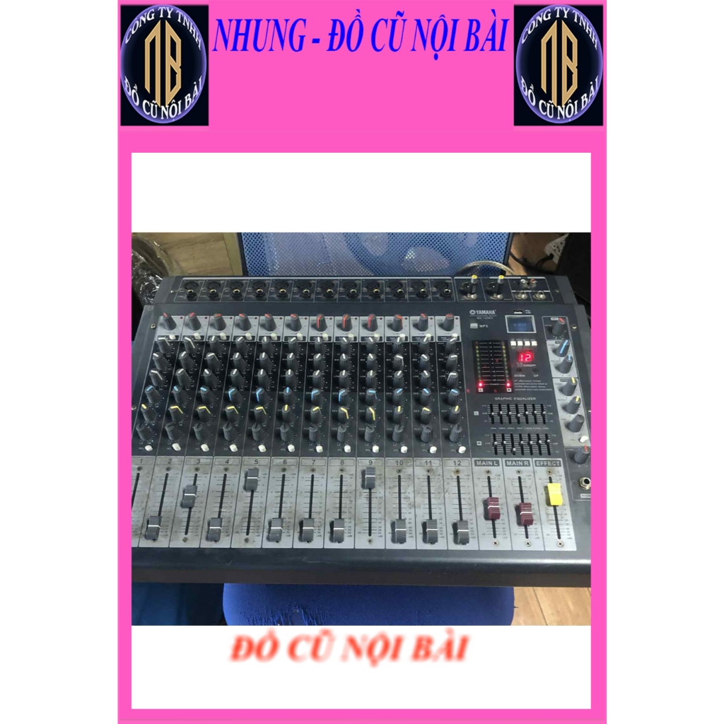 [Thanh lý] Bàn Trộn âm thanh Mixer YAMAHA 1206D 12 Kênh Mới 95% ...